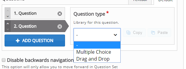 Moodle Question Set missing content types | H5P
